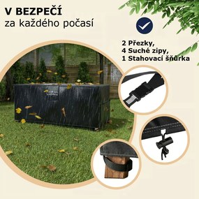 Ochranná plachta na pivní set BEER COVER, 180x90x74cm, antracitová Kingsleeve