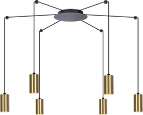 Lustr pavouk Kaja PUERTO 4893/6×bodovka GU10
