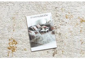Dywany Luszczow Kusový koberec moderní DUKE 51546 krémová / zlatý Rozměr koberce: 120 x 170 cm