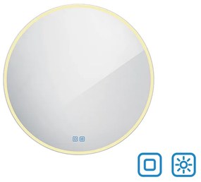 Nimco Kulaté LED zrcadlo pr. 800 se dvěma dotykovými senzory ZP 26002RVX