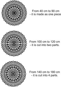 Elegantní mandala na zeď – stylová dekorace interiéry | SENTOP HDF0251