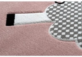koberec PETIT DOLLY OVEČKA, růžový velikost 160x220 cm | krásné koberce cz