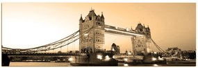 Obraz na plátně - Tower Bridge - panoráma 530FA (105x35 cm)