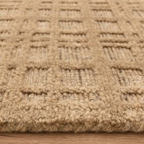 Béžový ručně tkaný koberec s příměsí vlny 160x230 cm Thatch Honey – Asiatic Carpets
