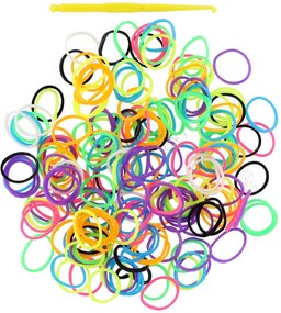 _Ostatní 1_ UDĚLEJ SI NÁRAMEK Gumičky LOOM BANDS 200ks mix barev II. 00861277