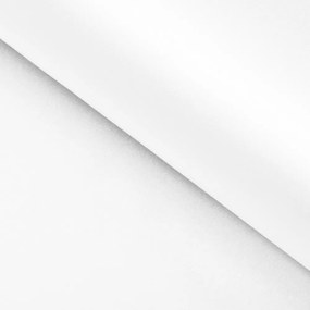 Látka polyesterový satén LUX-040 Bílá - šířka 150 cm