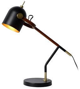 Lucide 05627/01/30 stolní lampa Waylon, černá, E27, 52,5cm
