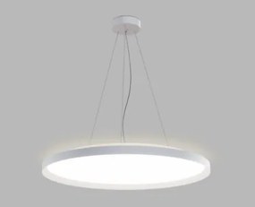 Led2 Závěsné LED svítidlo MOON P-Z, ø 80 cm Barva: Bílá, Stmívání: DALI/PUSH