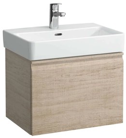 Laufen Pro S - Umyvadlová skříňka, 51x37x39 cm, 1 zásuvka, světlý dub H4830210954791
