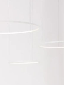 LED lustr Purple 180 bílé