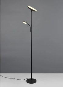 Černá LED stojací lampa (výška 178 cm) Specter – Reality