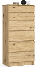 Komoda K60 6SZ dub artisan