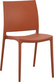 Židle Meton – terakotová