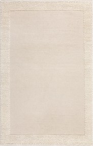 Flair Rugs, Kusový koberec Bobble Wool Ivory, 160x230, bílá, ložnice
