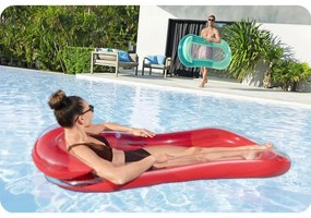 Červená plavecká matrace Bestway 43103 pro pohodlné plavání a relaxaci