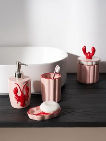 Sinsay - Mýdlenka s motivem humra - růžová