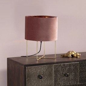 Stolní lampa Trixi Pink výška 37cm