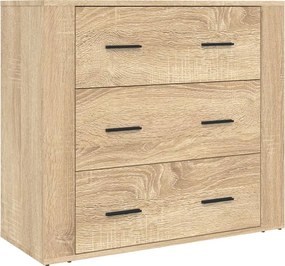 Skříň highboard dub sonoma kompozitní dřevo 3185394