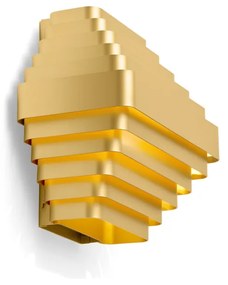 Designové nástěnné svítidlo J.J.W. Wall Barva: Zlatá, Výška: 300 mm