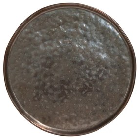 Černý dezertní talíř COSTA NOVA LAGOA 21 cm