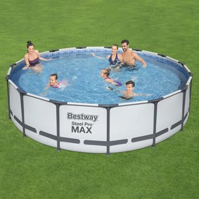 Nadzemní bazén Steel Pro Max 457 x 107 cm 14970 l 5v1 BESTWAY 53397