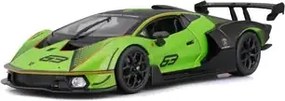 Bburago Race Lamborghini Essenza SCV12 Green / měřítko 1:24