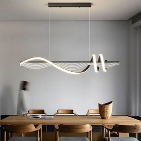 Toolight Závěsné LED osvětlení E3 LHJ041-CP 100 cm černé