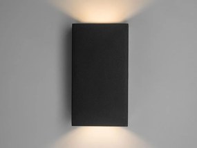 LED2 5100434D LED2 Nástěnné venkovní svítidlo BLOCK, A DALI/PUSH DIM 6W 3000K antracit - LED2 Lighting