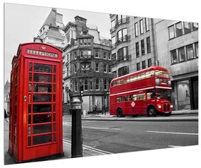 Obraz londýnské telefonní budky (120x80 cm)