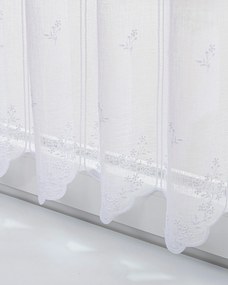 Vitrážková záclona žakárová Floral H.60 cm na metry