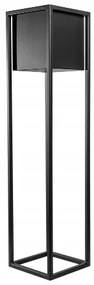 Alplast Kovový Scandi stojan/květináč 90cm vysoký, černý