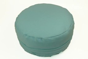 S radostí - vlastní výroba Pohankový sedák jednobarevný - světle modrý Velikost: ∅35 x v12 cm