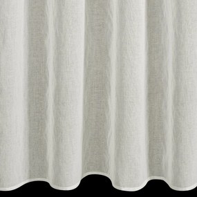 ZÁCLONA NA KROUŽCÍCH AUREA 140X250 CM PŘÍRODNÍ
