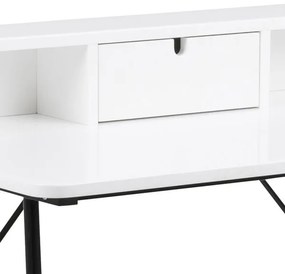 Psací stůl Durango (100x55x88,8 cm, bílá)