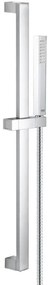 Grohe Euphoria Cube+ - Set sprchové hlavice, 1jet, tyče 60 cm a hadice, chrom 27891000