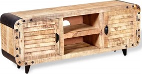 vidaXL TV stolek z hrubého mangovníkového dřeva 120x30x50 cm [244009]