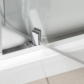 Novoterm Jednokřídlé otevíravé sprchové dveře NV-Solid DSPA CHR 70, chrom/transparent - bez vaničky