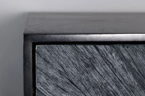 Designová vysoká komoda Shark 120 cm šedá