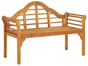 vidaXL Zahradní lavice 125 cm masivní akáciové dřevo