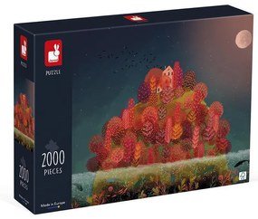 Janod Art puzzle Podzim na ostrově 2000 ks