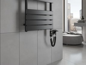 Mexen Ceres, elektrické topné těleso 1200 x 500 mm, 600 W, černá, W111-1200-500-2600-70