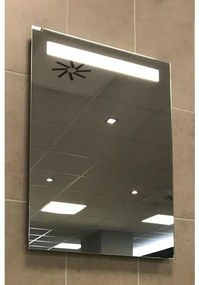 EBS Luna Zrcadlo 60 x 80 cm s LED osvětlením s vypínačem S_LUNA6080LED