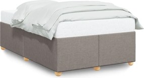 Rám postele bez matrace taupe 120 x 200 cm textil 3284726