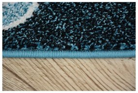 Dětský kusový koberec Oceán modrý 200x200cm