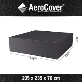 Obal na sedací soupravu čtverec 235x235x70 cm Aerocover