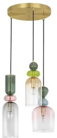 Retro lustr Murano 41.7 Barevné