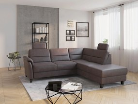 XXXLutz ROHOVÁ SEDAČKA, textil, hnědá Sit & More - Sedací soupravy - 000144019794