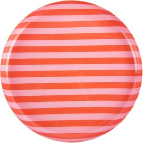 Oranžový/světle růžový železný talíř ø 22 cm Animado – PT LIVING