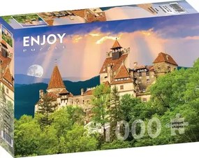 ENJOY Puzzle Drákulův hrad, Bran, Rumunsko / 1000 dílků / od 14 let
