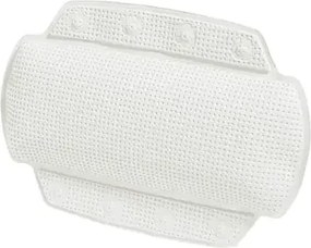 Spirella ALASKA polštář do vany bílá / PVC / 32 x 23 cm